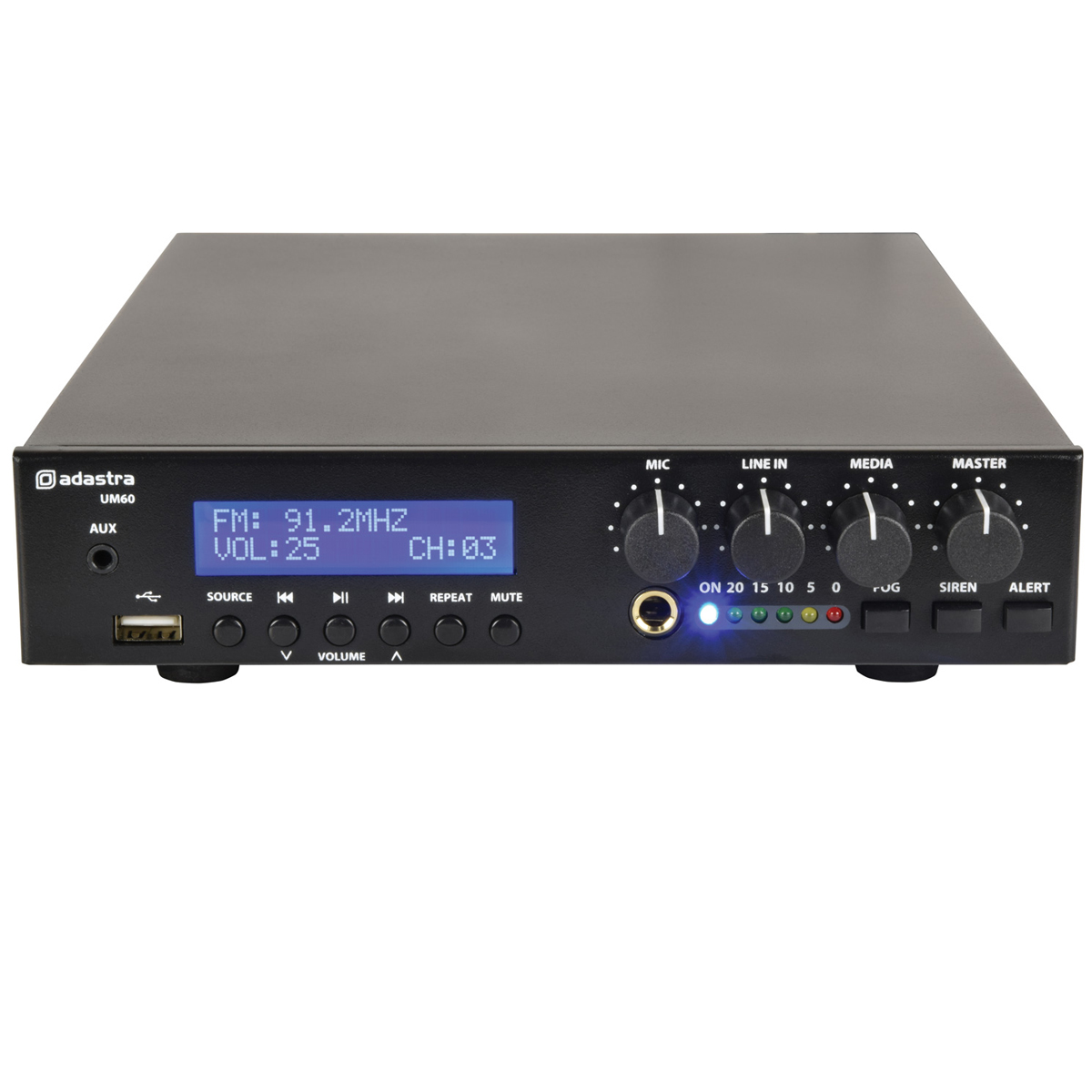 Adastra UM60 60 Watt Mixer Amplifier